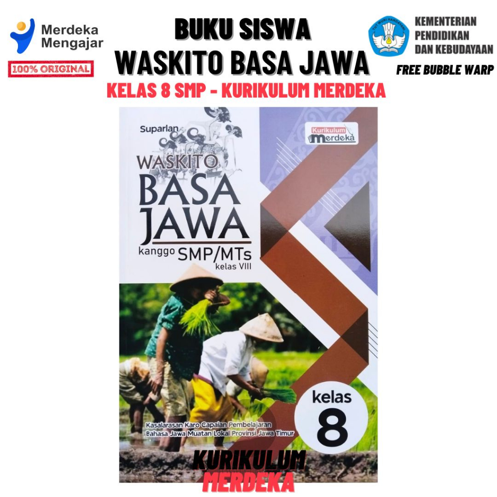 Jual Buku Siswa Waskito BASA JAWA untuk Kelas 8 SMP/MTs - KURIKULUM ...