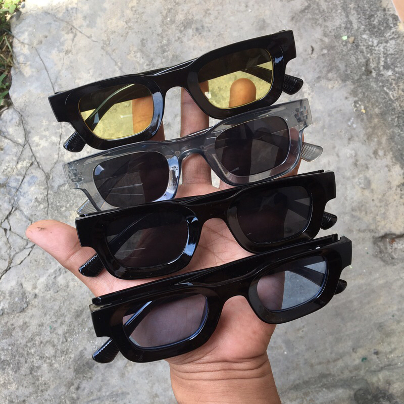 Jual KACAMATA RETRO VINTAGE/ KACAMATA WARNA WARNI / KACAMATA GAYA OOTD COWO CEWE | Shopee Indonesia