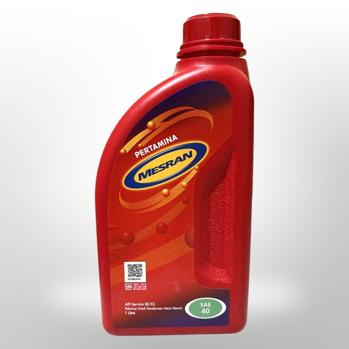 Jual OIL PERTAMINA MESRAN SAE 40 1 LITER | Shopee Indonesia