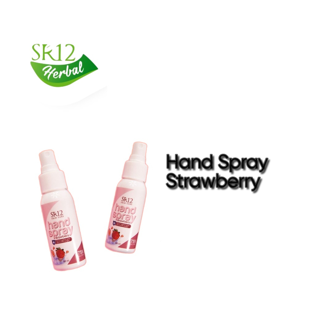 Jual SR12 HAND SPRAY STRAWBERRY SR12 / HAND SANITIZER SPRAY / ALKOHOL ...