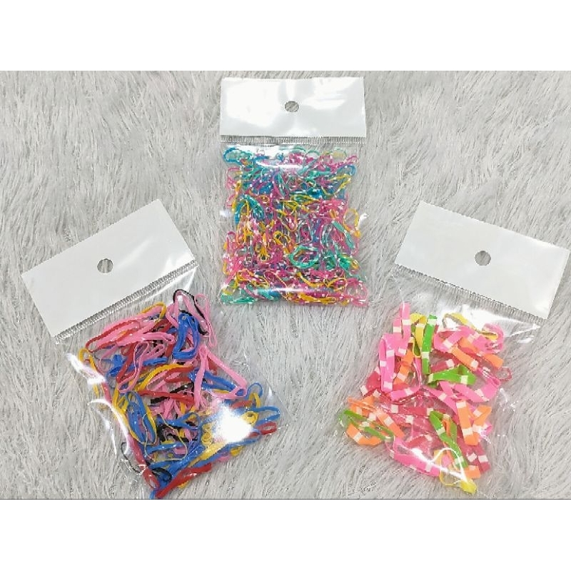 Jual karet rambut cantik/kuncir rambut karet set isi banyak | Shopee ...