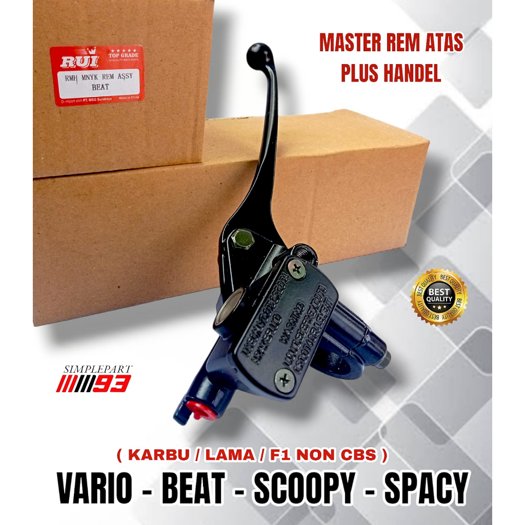 Jual Master Rem Atas Assy Rumah Minyak Rem Atas Plus Handle Rem [ RUI ...