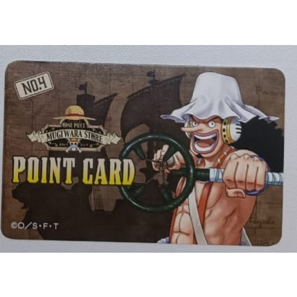 Jual One Piece Mugiwara Store Japan Point Card God Usopp Original ...