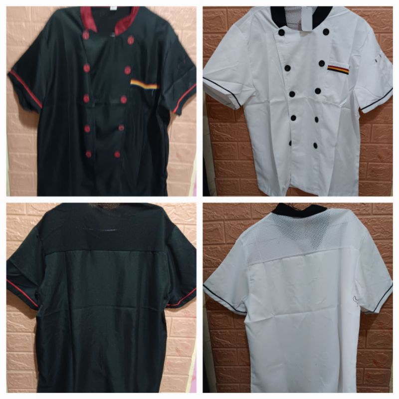 Jual baju koki jaket kitchen seragam chef tukang masak seragam kitchen ...