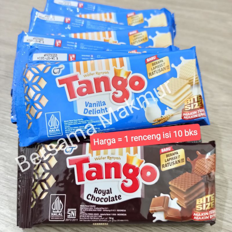 Jual Tango wafer 16gr @ 10bks | Shopee Indonesia