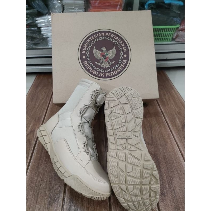 Jual Sepatu PDL PNS Kemhan Jatah Original Tali Putar dan Tali Biasa ...