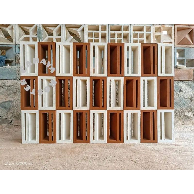 Jual Nako 10x20 roster minimalis / roster lubang angin / roster beton ...