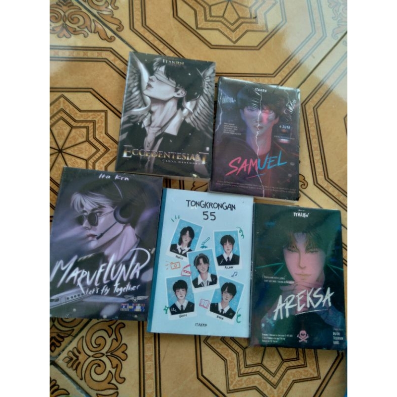 Jual PAKET NOVEL -MARVELUNA,ECCEDENTENSIAST,SAMUEL,TONGKRONGAN 55 ...