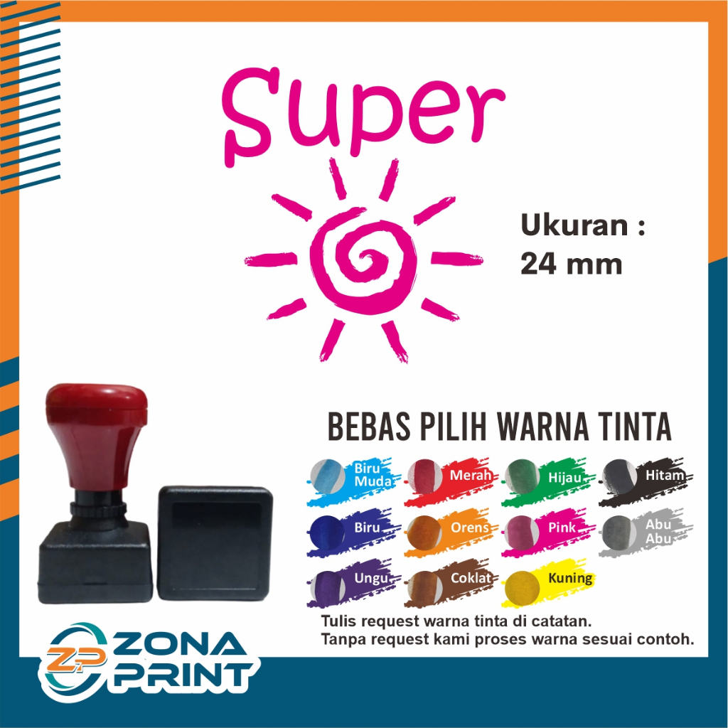 Jual Stempel penilaian siswa / stempel reward / stempel guru TK, SD ...