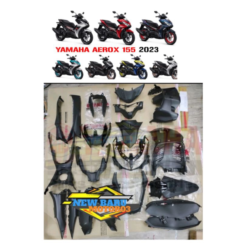 Jual COVER BODY KASAR NEW AEROX AEROX CONNECTED BBP ORIGINAL YAMAHA ...