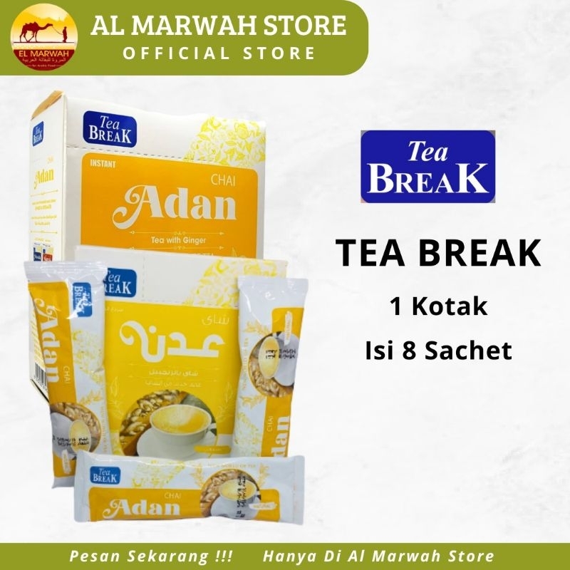Jual teh chai adan teh tarik instan isi 8 sachet asli arab original ...