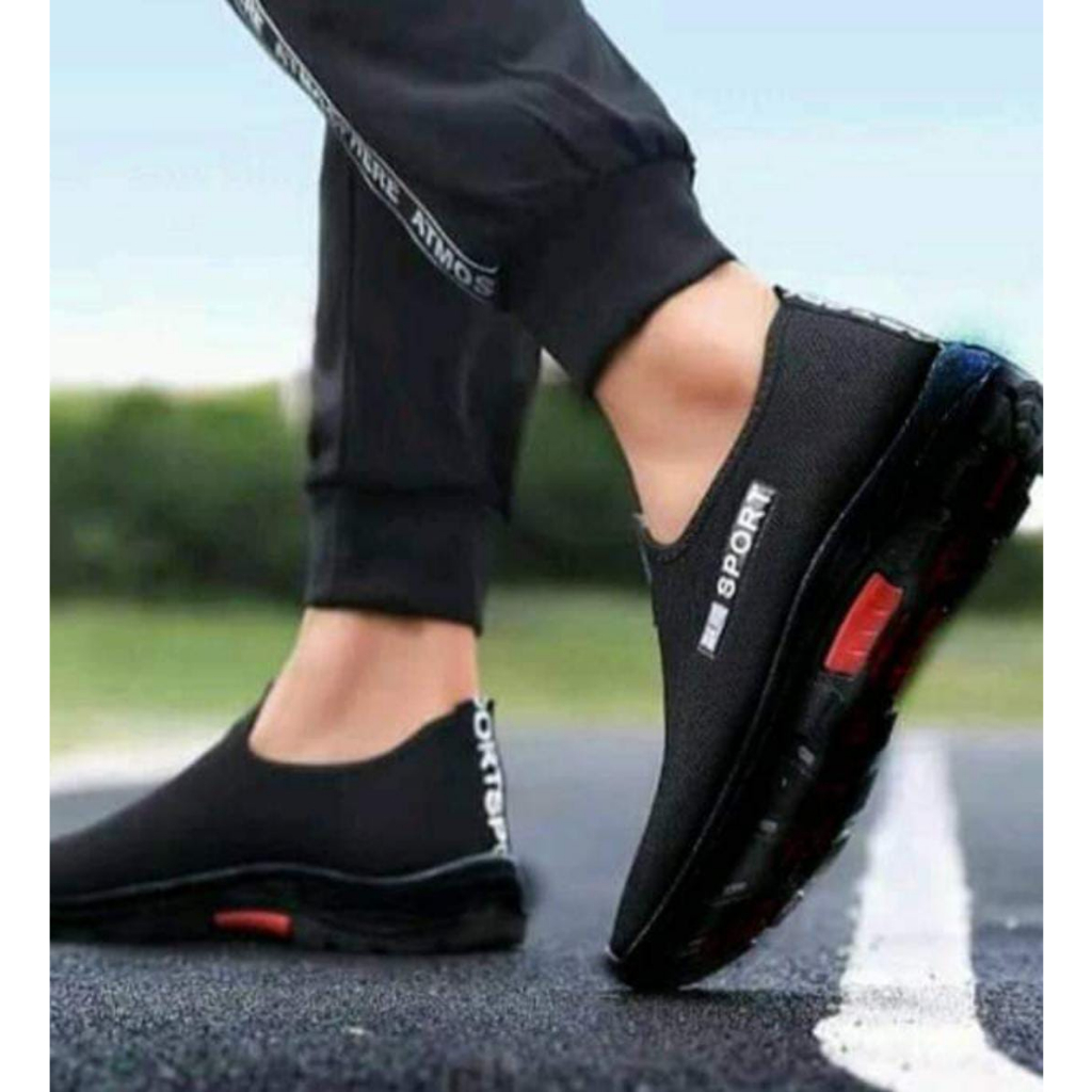 Jual Sepatu Slip On Sport Terbaru Sepatu Pria Sepatu Santai Fashion ...