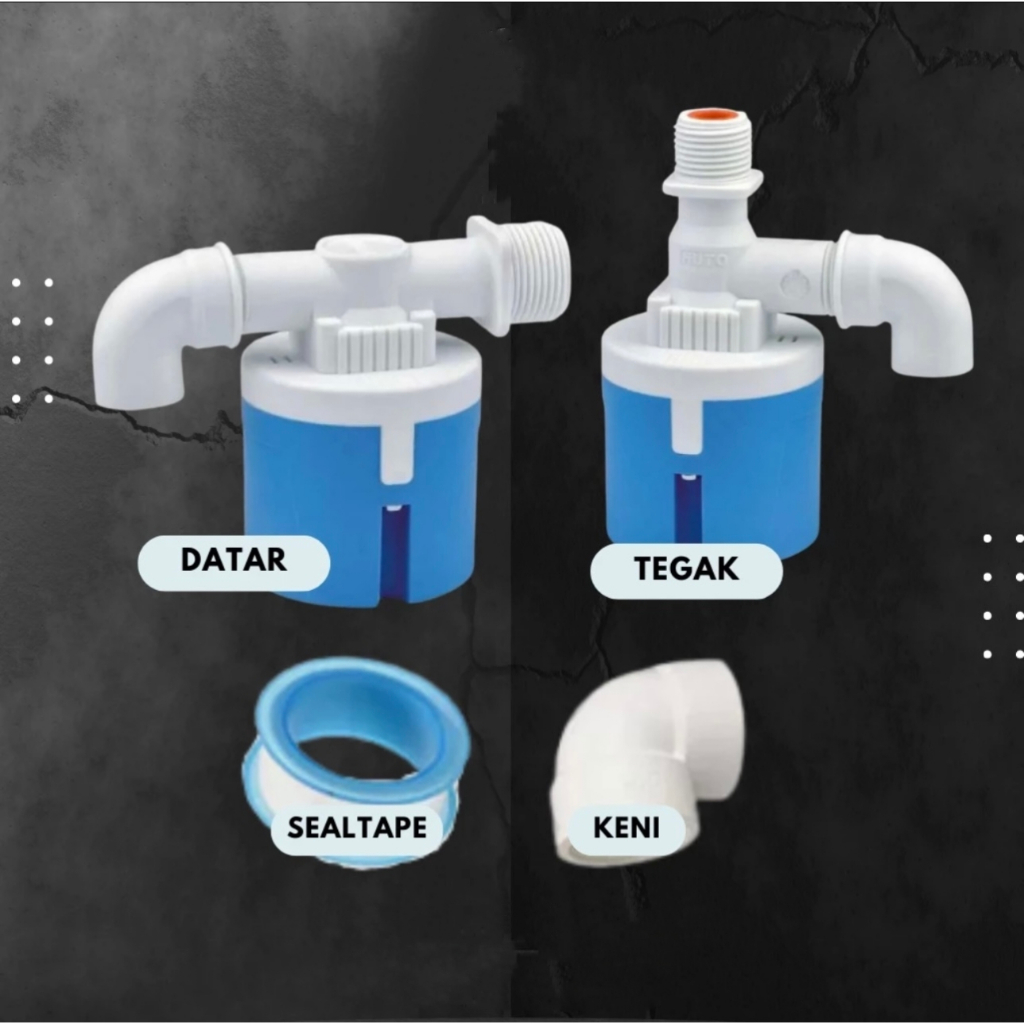 Jual Kran Otomatis Bak Mandi 1/2 dan 3/4 Sensor Keran Tandon Air ...