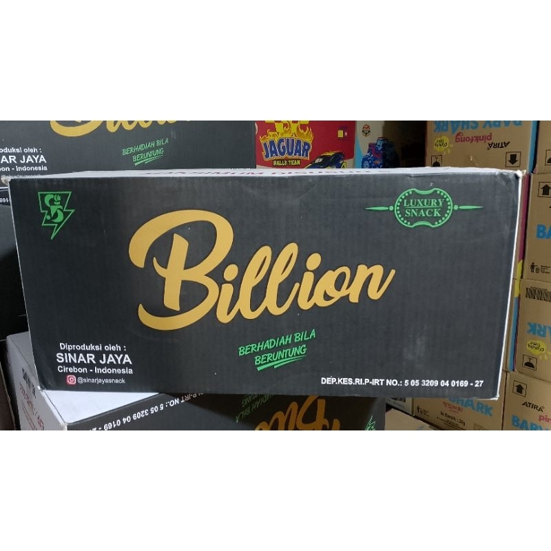 Jual CIKI BILLION 1 DUS ISI 40 BUNGKUS | Shopee Indonesia