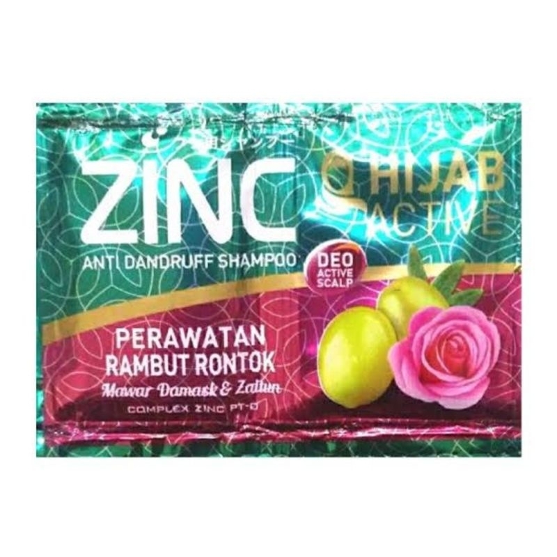 Jual Shampoo Zinc 10 ml isi 12 pcs / Zinc Renceng Renteng Sachet | 24 ...