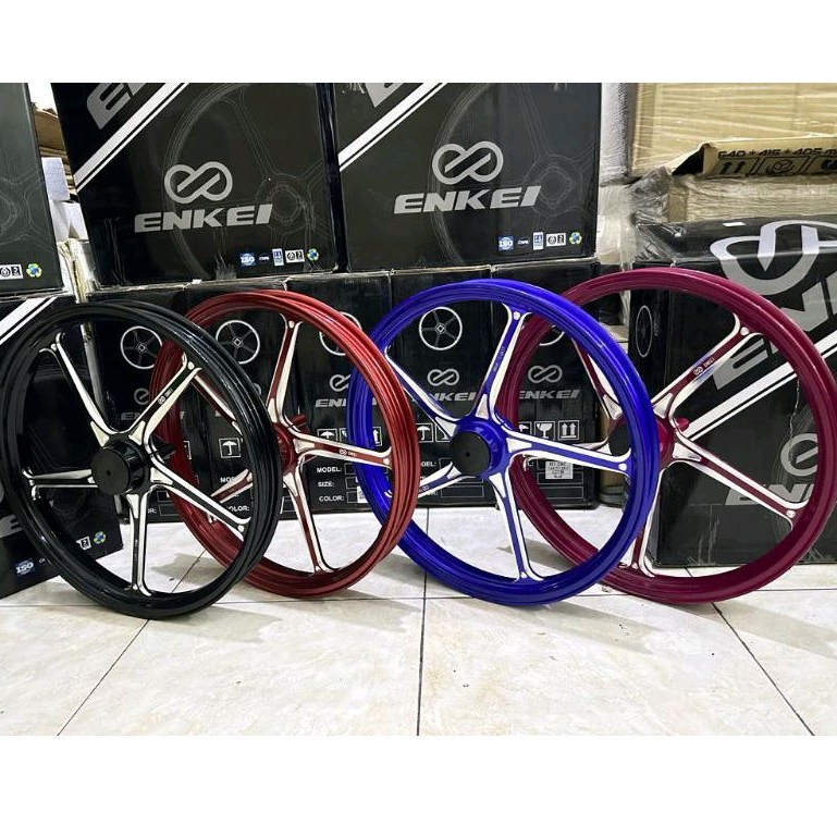 Jual Velg pelek sport rim ENKEI 511 PNP untuk Bebek Yamaha & MX KING ...
