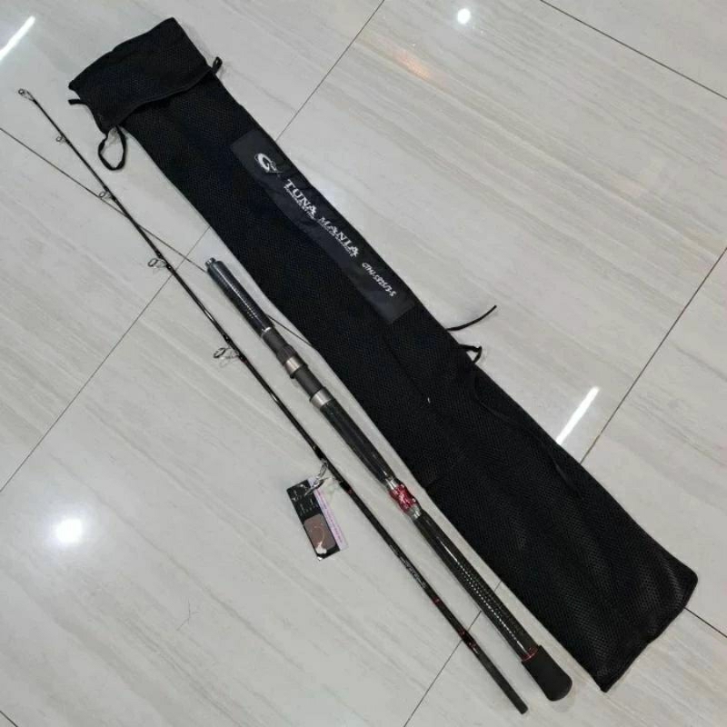 Jual Joran pancing spinning jigging - gtech tuna mania 582S pe3-6 rod ...