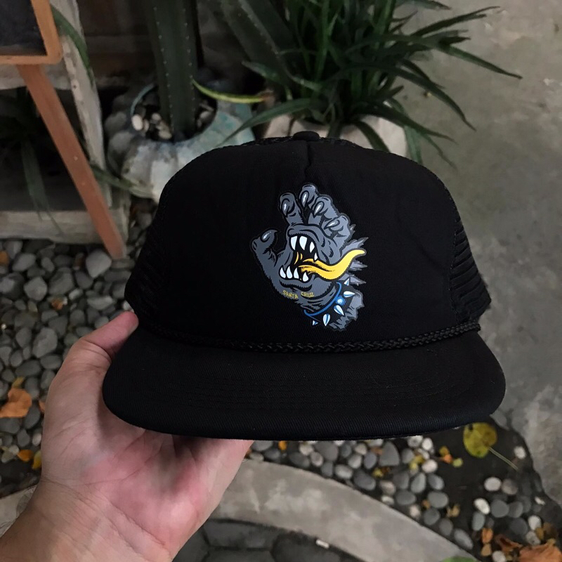Jual SANTA CRUZ MEEK OG SLASHER HAND TRUCKER HAT | Shopee Indonesia