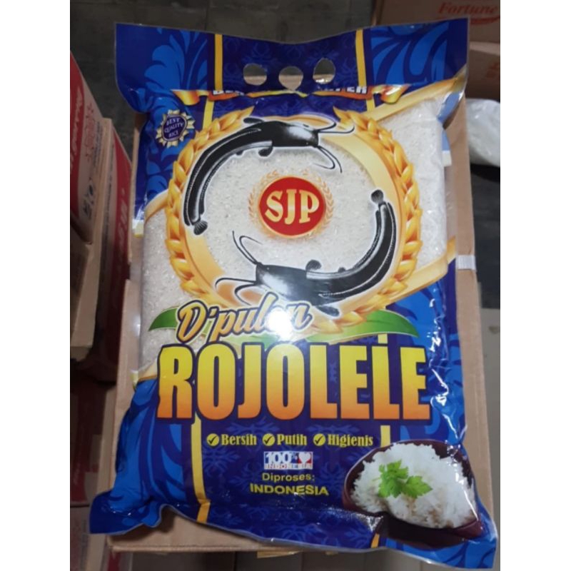 Jual BERAS ROJOLELE SUPER PREMIUM KEMASAN 5KG | Shopee Indonesia