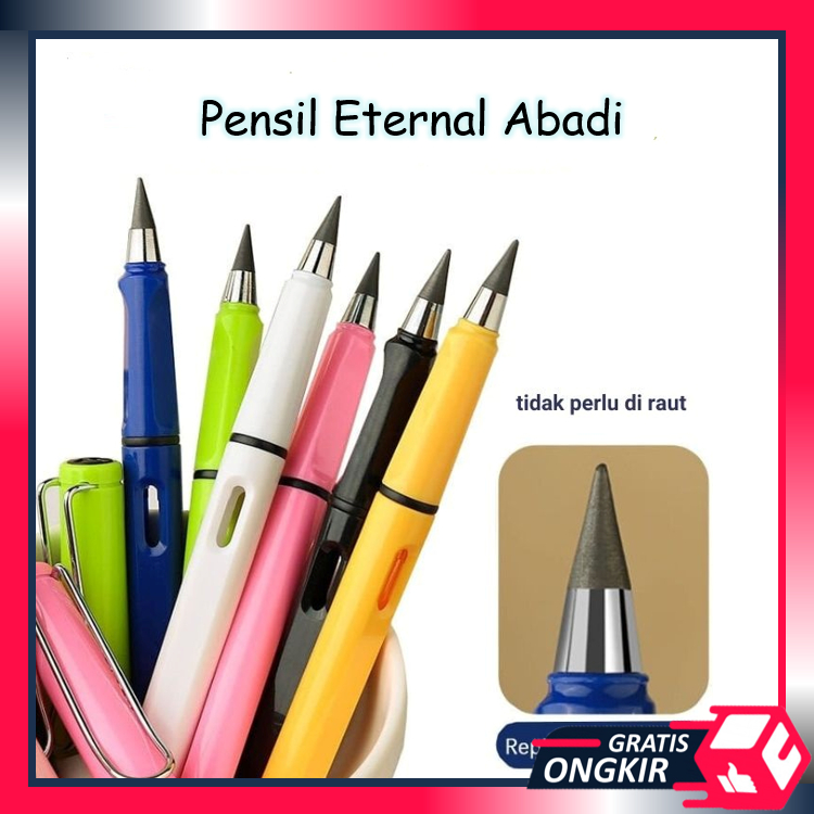 Jual Gratis Ongkir - S5946 Pensil Eternal Abadi Tak Bisa Habis / Pensil ...