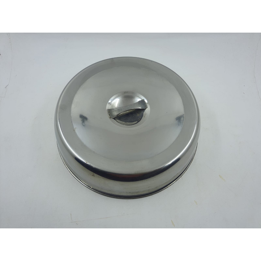 Jual Tutup Piring, Tutup Hot Plate Stainless Steel Bulat 24cm | Shopee ...