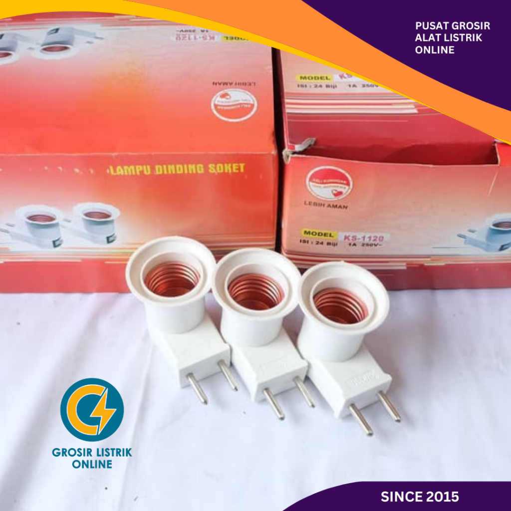 Jual FITTING COLOK SAKLAR E27 ON OFF | FITTING LAMPU TIDUR SAKLAR ...