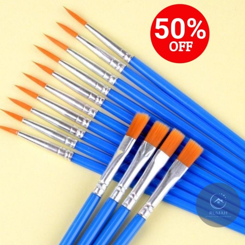 Jual RSK Kuas Lukis Cat Air Kuas Cat Air Kuas Cat Minyak Kuas Lukis ...