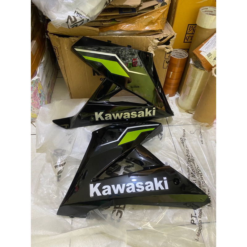 Jual Sepasang Termurah Fairing sayap bawah Ninja rr new hijau ijo ...