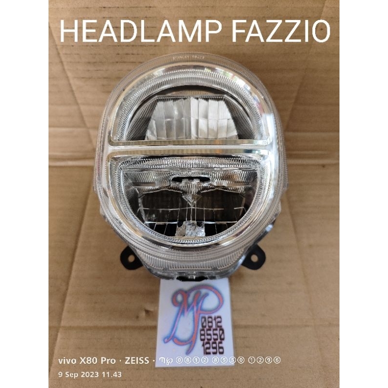 Jual Lampu Depan Headlamp Headlight Light Assy Front Comb Yamaha FAZZIO ...