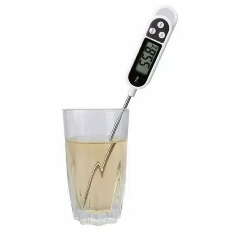 Jual Thermometer Digital Masak Dapur Minyak Air Kopi Susu Daging BBQ ...