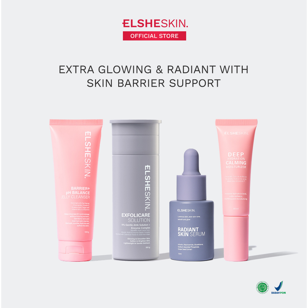 Jual [PRE ORDER] Elsheskin Extra Glowing & Radiant with Skin Barrier ...