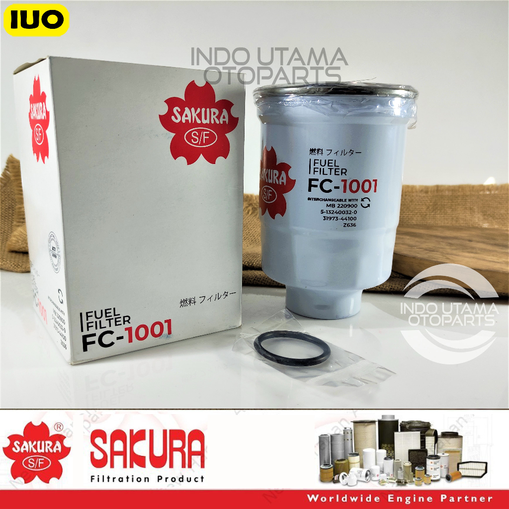 Jual Filter Solar L300 Diesel Kuda Travello Fuel Filter Sakura FC-1001 ...