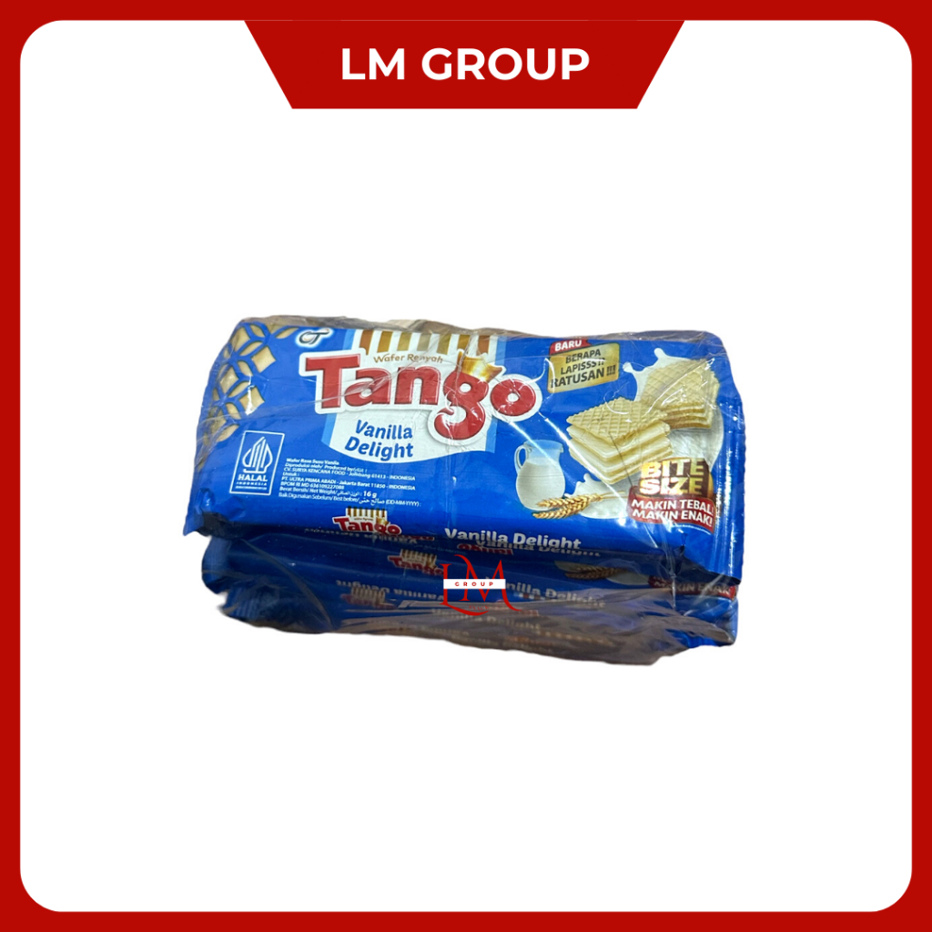 Jual Tango 1000 Wafer Rasa Vanilla/Cokelat 1 Pack Isi 10 pcs @16gr ...
