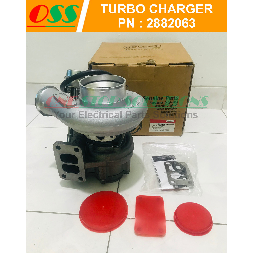 Jual TURBOCHARGER CUMMINS ORI HX35W HOLSET PN 3536971 2834798 2834793 ...