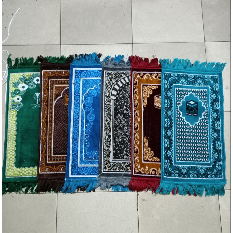 Jual Sejadah Muka Sajadah Kecil Mini Midi Anak Untuk Kepala Merk Izmir ...
