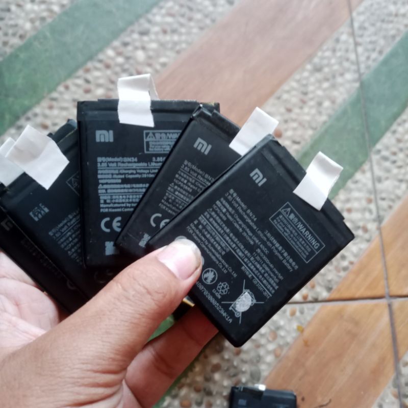 Jual baterai second xiomi redmi 5a bn34 | Shopee Indonesia