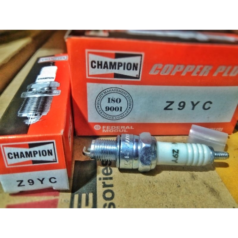 Jual Busi champion z9y / Busi champion matic Yamaha Mio dan Honda Supra ...