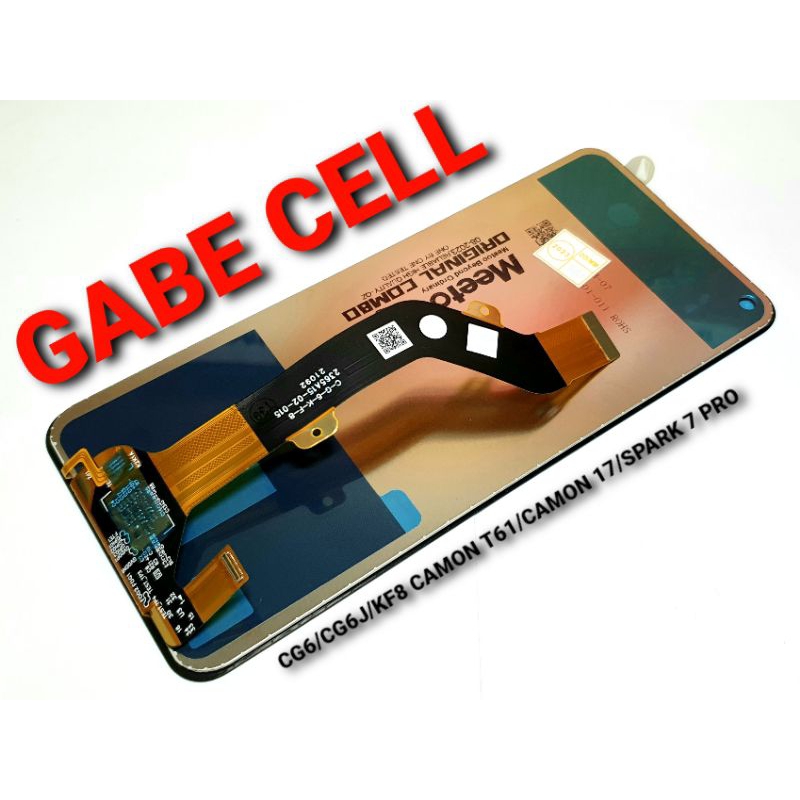 Jual LCD TECNO CG6/CG6J/KF8 CAMON T61/CAMON 17/SPARK 7 PRO FULLSET ...