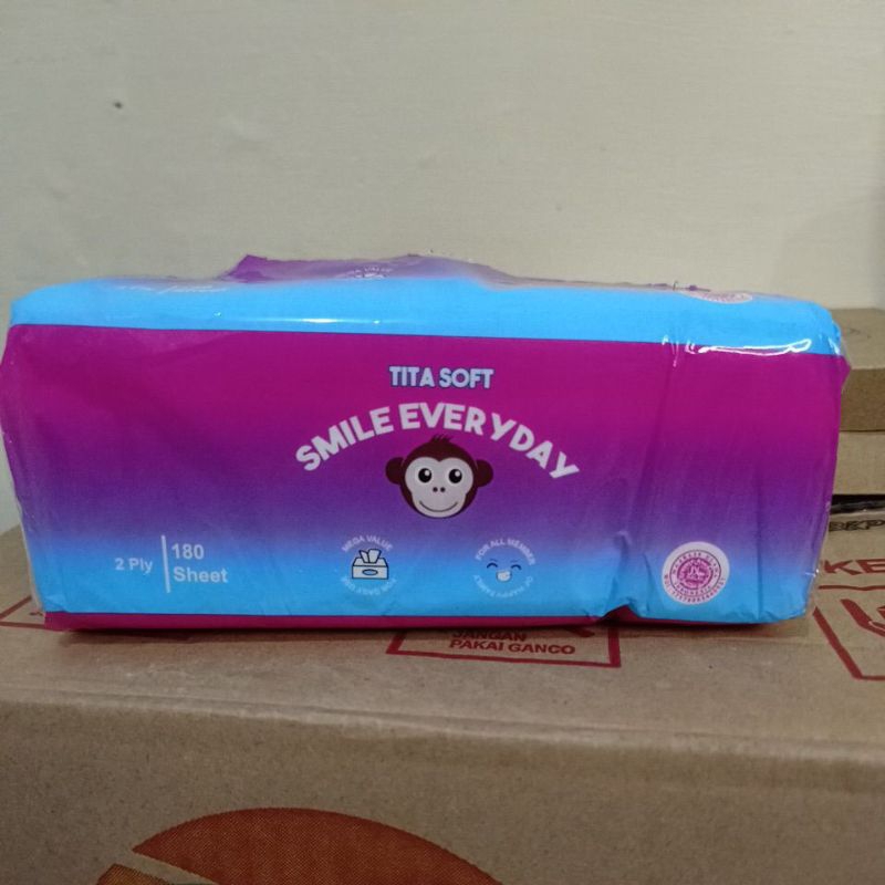 Jual TISU TITA SOFT 180 SHEET (3 PCS) | Shopee Indonesia