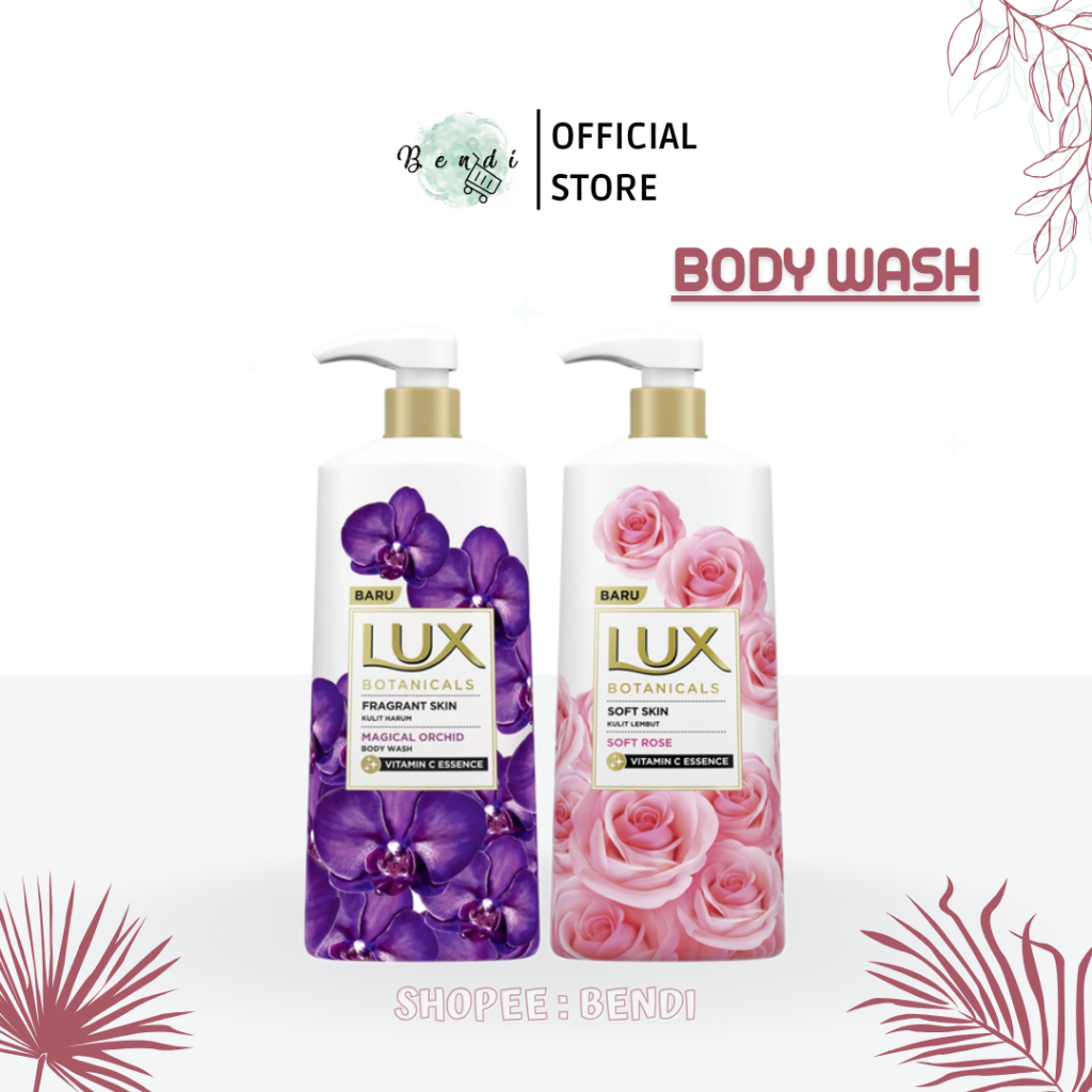 Jual LUX Botanicals Body Wash | Soft Rose 580 ml | Magical Orchid 560 ml - Sabun Mandi | Shopee ...