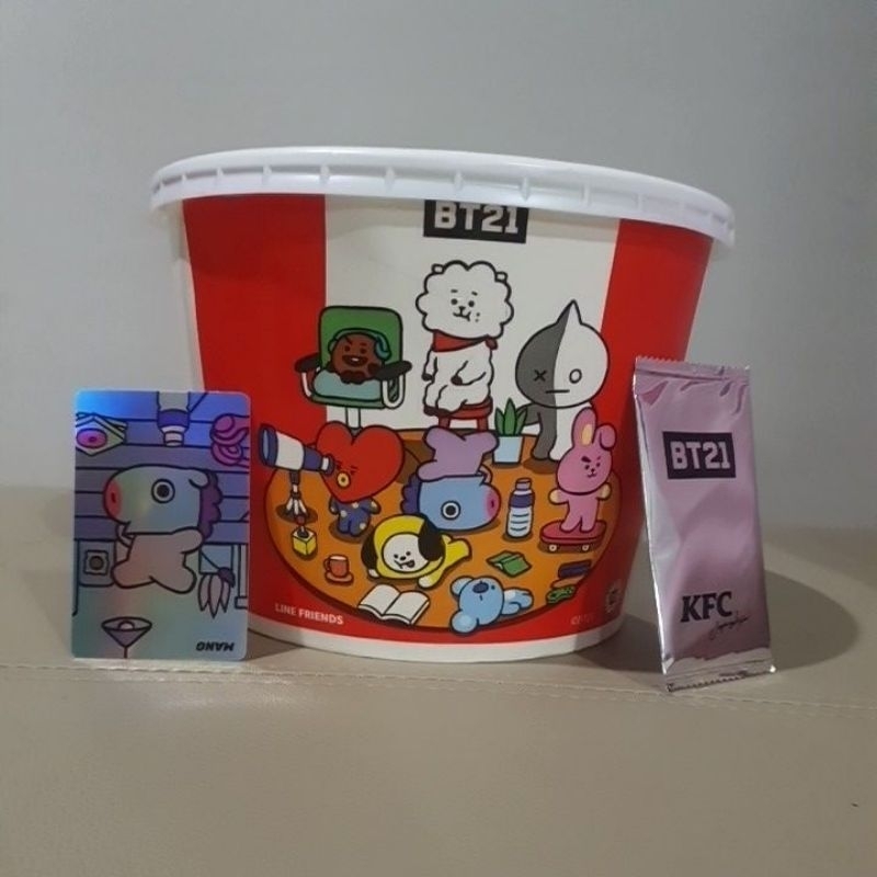Jual KFC BT21 BTS Kemasan Kartu | Shopee Indonesia