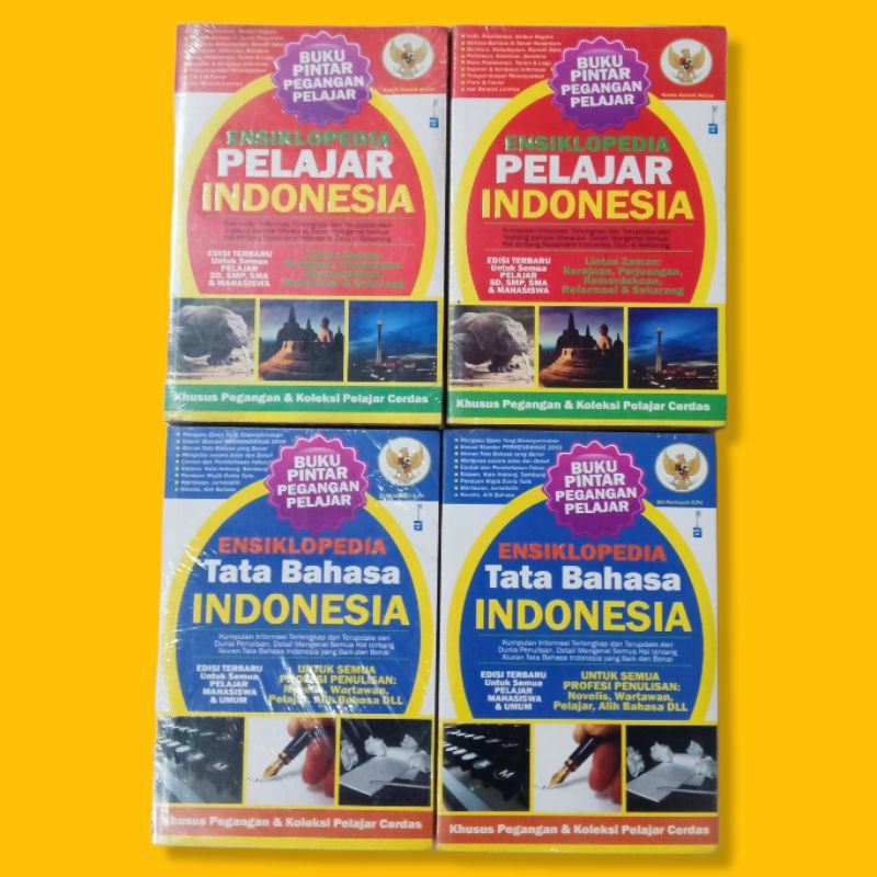 Jual buku ENSIKLOPEDIA PELAJAR INDONESIA // ENSIKLOPEDIA TATA BAHASA ...