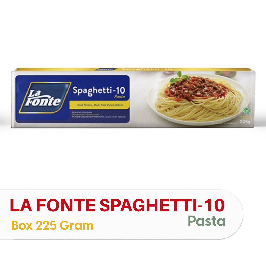Jual PASTA SPAGHETTI LA FONTE SPAGHETTI 11 PASTA LAFONTE SPAGHETI BOX ...