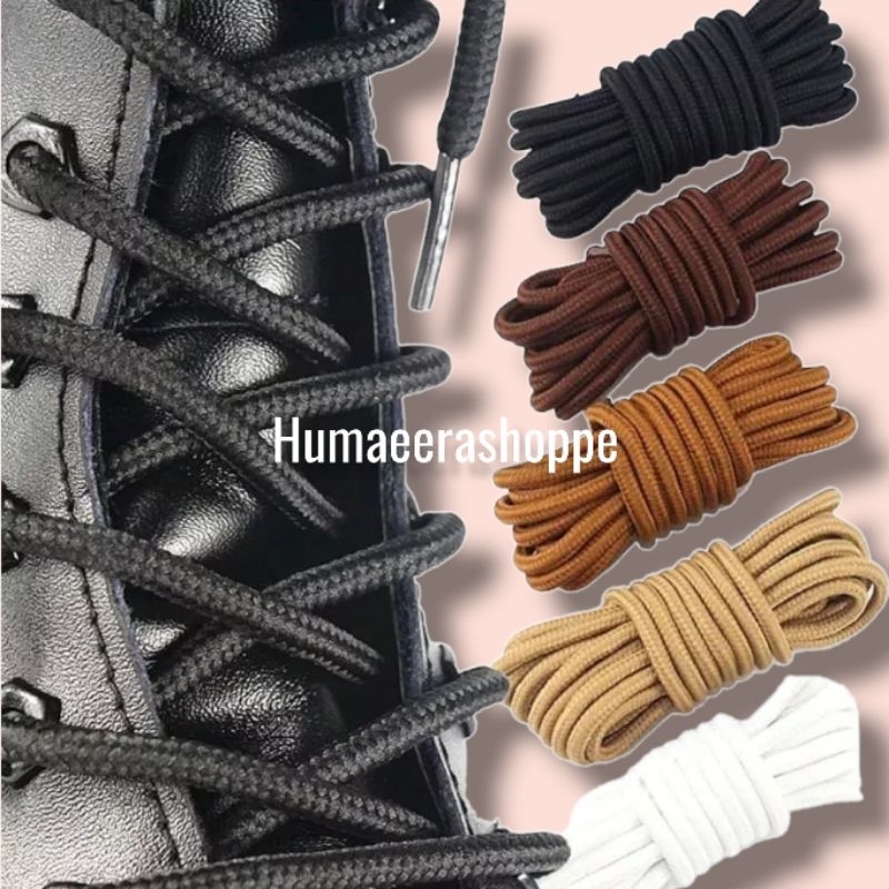 Jual Tali sepatu bulat | tali sepatu pria | tali sepatu bulat 120cm ...