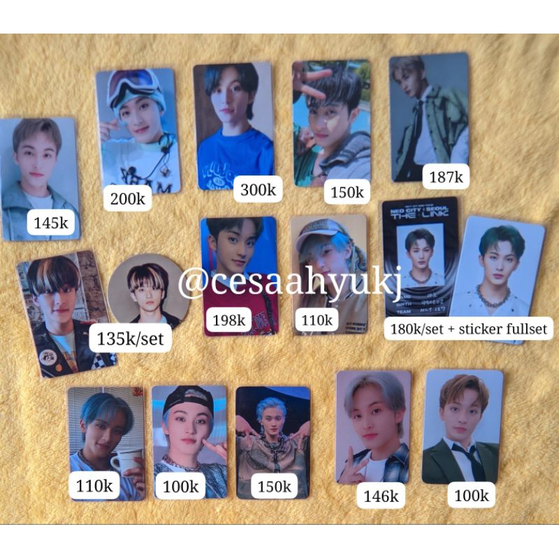 Jual photocard mark lee official MARK KECEBUR, SMCU, POB MAGAZINE ...