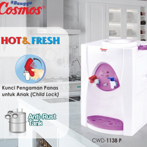 Jual Dispenser COSMOS Water Dispenser CWD 1138 P / CWD1138 | Shopee ...