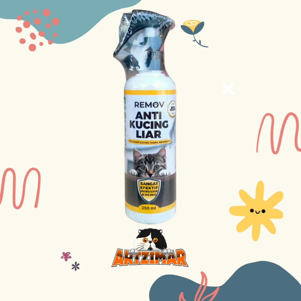 Jual REMOV Spray Anti Kucing Liar 250ml Untuk kucing yang pup ...
