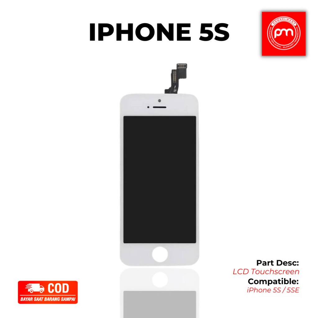 Jual LCD iP 5S/5SE Fullset LCD Toucscreen | Shopee Indonesia