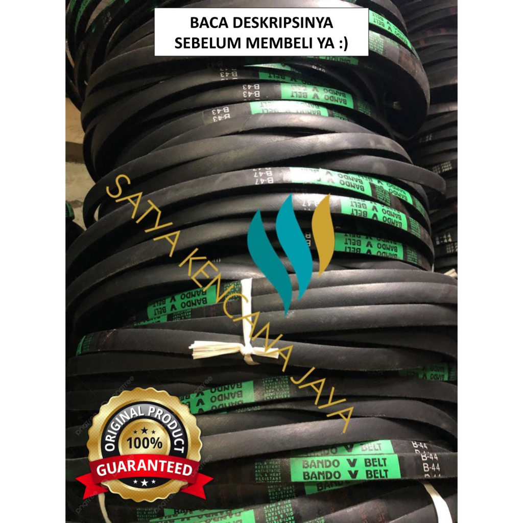 Jual [COD] VBELT FAN BELT B35 B36 B37 B38 B39 B40 B41 B42 B43 B44 B45 B46 B47 B48 B49 BANDO ...