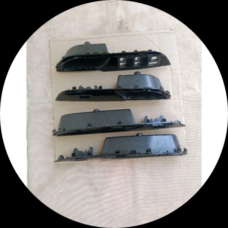Jual rumah panel pintu power window mitsubishi xpander hitam glossy ...